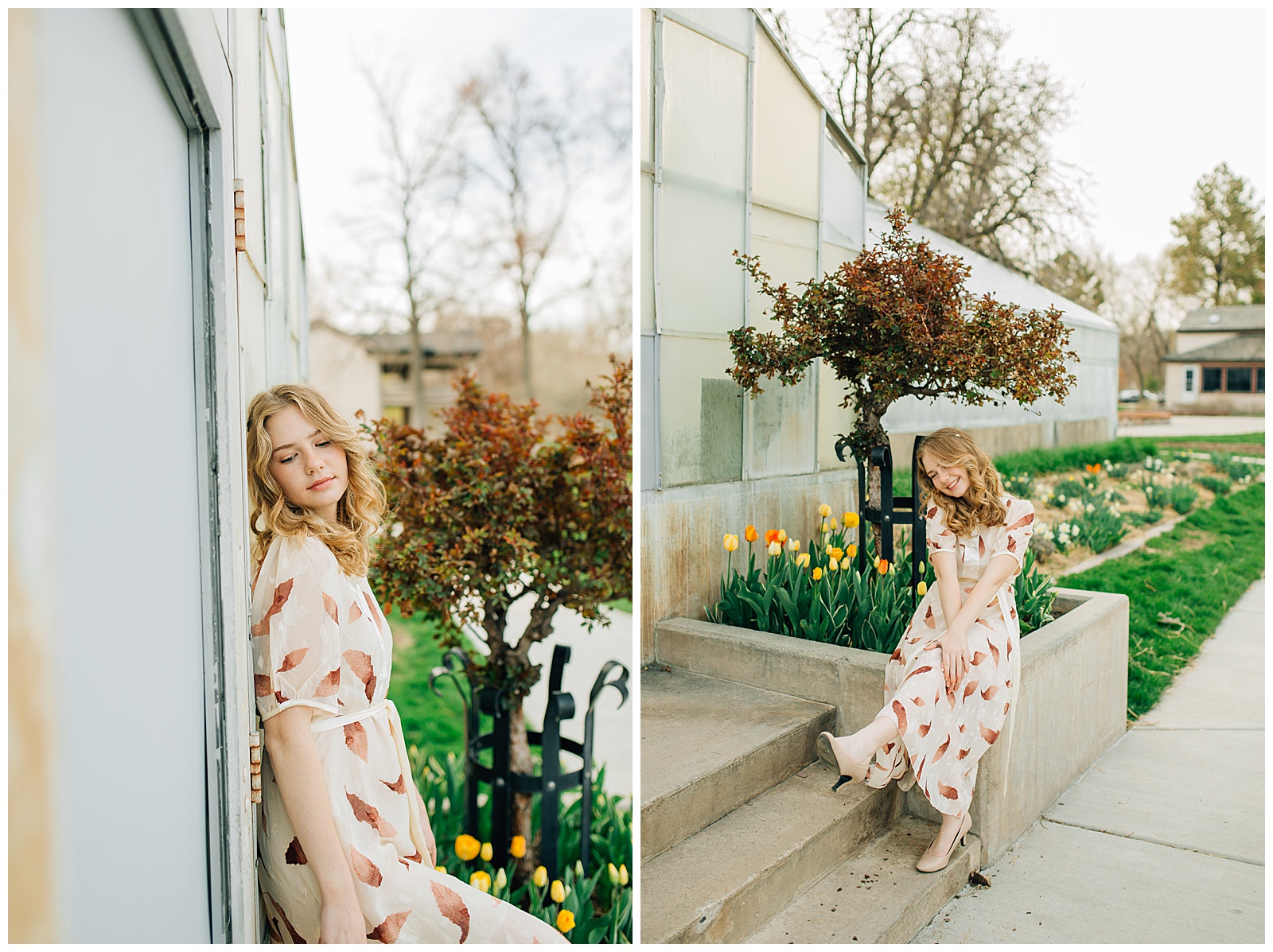 Amanda's Senior Photos Amongst Spring Trees at Liberty Party & Wall Art ...